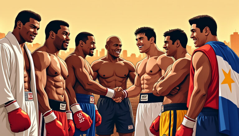 Héros du Ring : L'Héritage des Boxeurs Célèbres